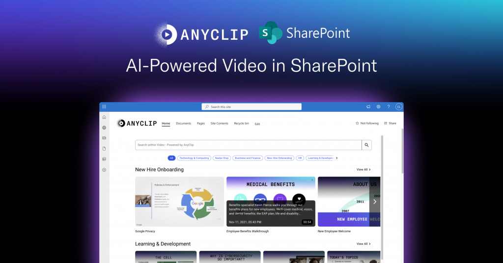 Unleash SharePoint Video's Power with powerful AI in 2023